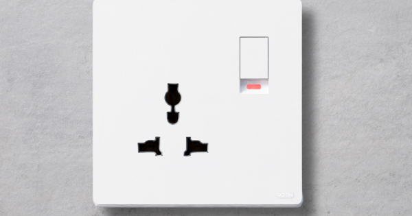 Modern Single Socket Multi Switch – White | Best Price in Kenya ...