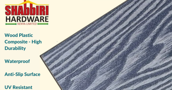 Grey WPC Decking | Shabbiri Hardware Kenya