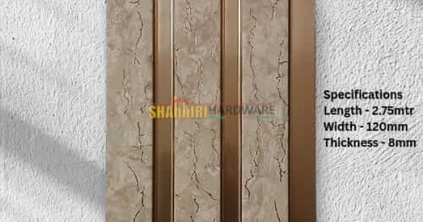 Marble Vein Fluted Wall Panels – Made in Korea | Shabbiri Hardware Kenya