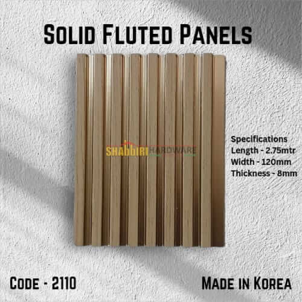Coffee Brown Mini-Groove Fluted Wall Panels | Made in Korea – Shabbiri ...