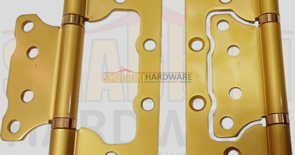 Butterfly Iron Hinges – Gold – Romanys | Shabbiri Hardware