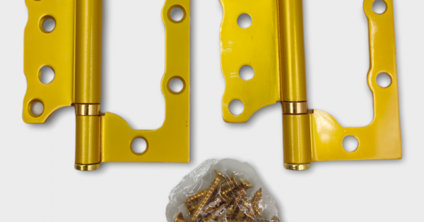 Butterfly Hinges – Gold – Decorative & Durable | Shabbiri Hardware