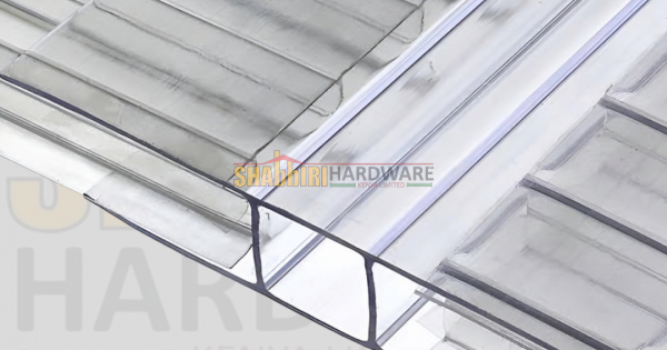 Polycarbonate H-Connectors – Best Price in Kenya | Shabbiri Hardware