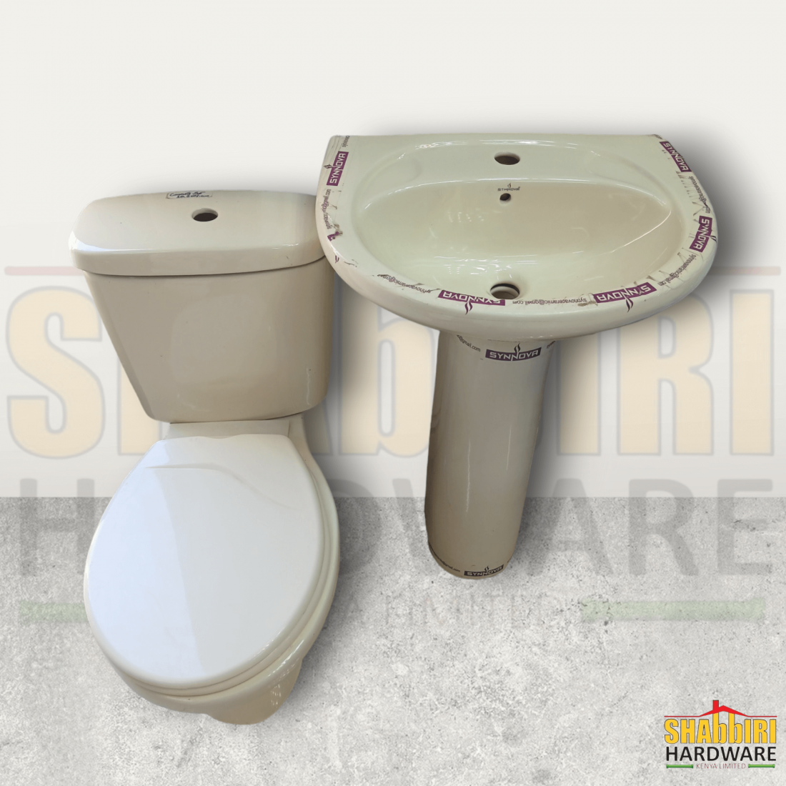 Cream Close Couple Toilet Set – Modern Design & Water Efficiency | Best ...