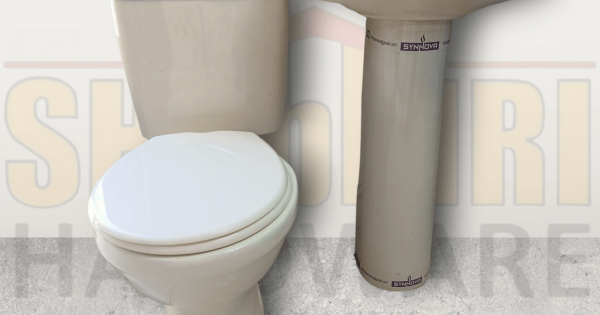 Cream Close Couple Toilet Set – Modern Design & Water Efficiency | Best ...