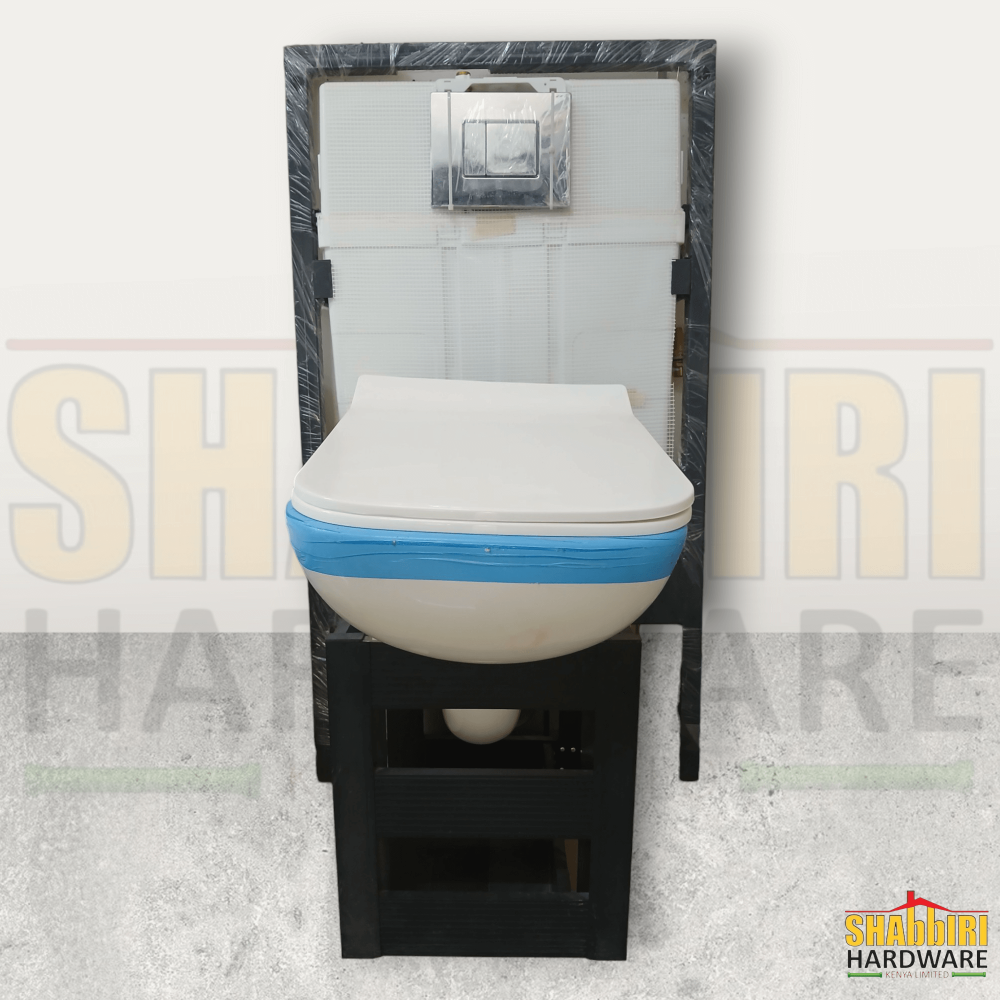 Luxury Wall-Hung Toilet Set | Integrated Cistern and Soft-Close Seat